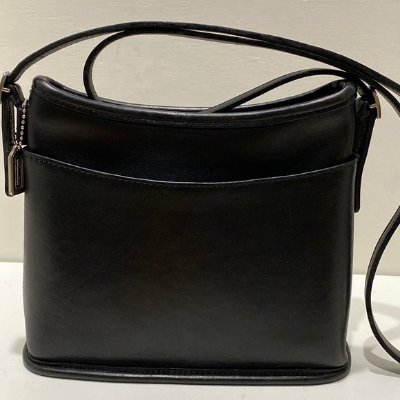 Coach | Bags | Coach 962 Vintage Mambo Black Leather Crossbody Bag ...